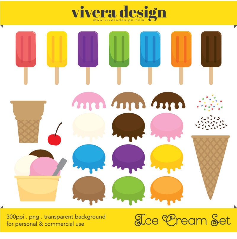 Ice Cream Creative Pack Decorate Your Own Ice Cream | Etsy