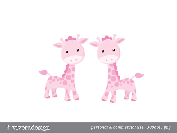 Pink Giraffe Baby