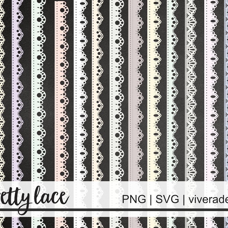 Lace Border Svg - Etsy