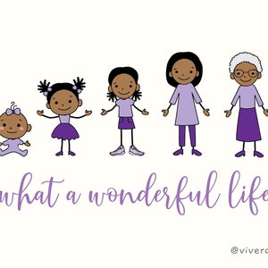 African American Family Stick Figure Clipart (digital Images) - Etsy