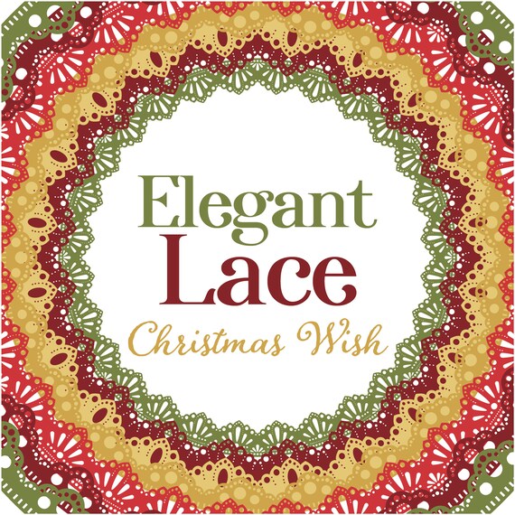 Digital Circle Frames Clip Art Inverted Lace Elegant Lace | Etsy