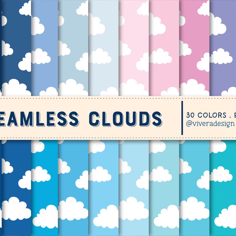 Paper Clouds - Etsy