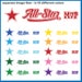 Digital Clip Art - All-star, MVP, and Stars Cliparts - SVG | PNG ...
