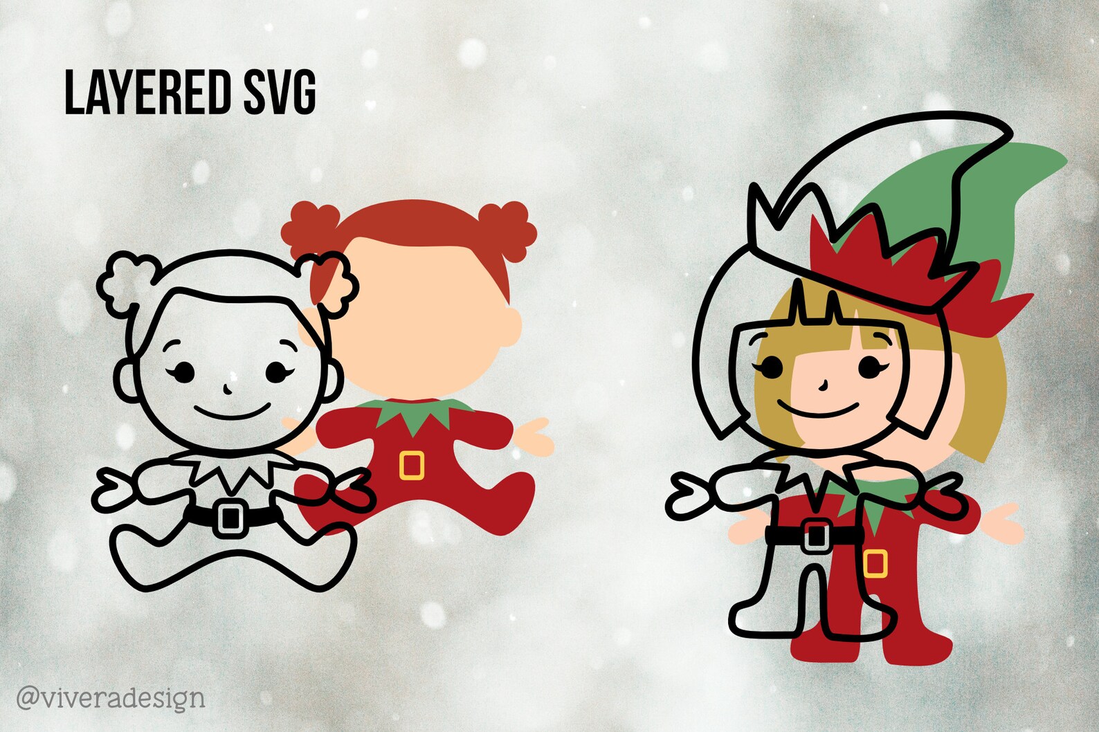 Family Stick Figure Vector Creative Clipart Christmas Babies - Etsy