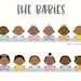 African American Family Stick Figures - Babies, Kids, Teens, Parents ...
