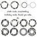 Circle Frames in Zebra Pattern Digital Clipart - Etsy