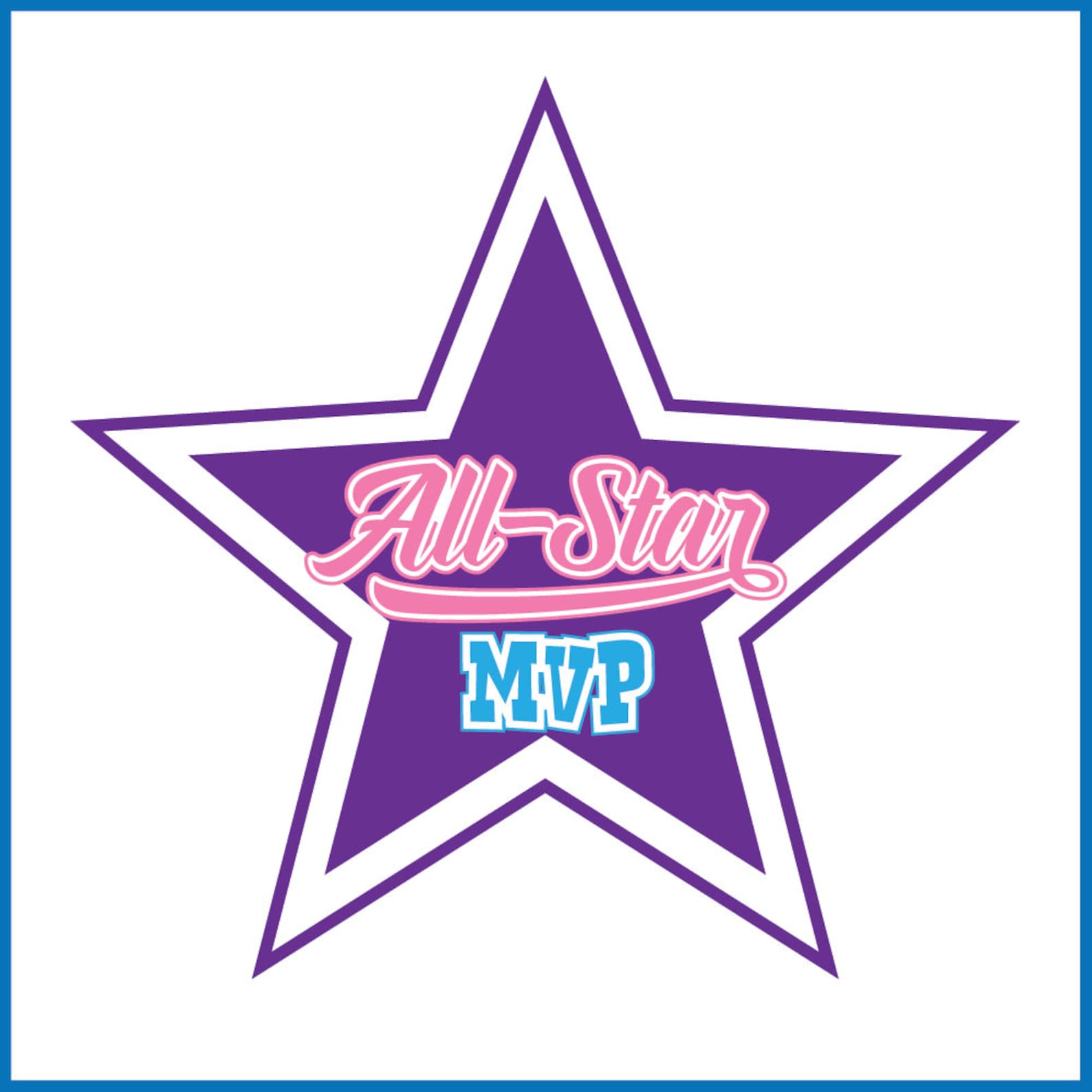 Digital Clip Art - All-star, MVP, and Stars Cliparts - SVG | PNG ...