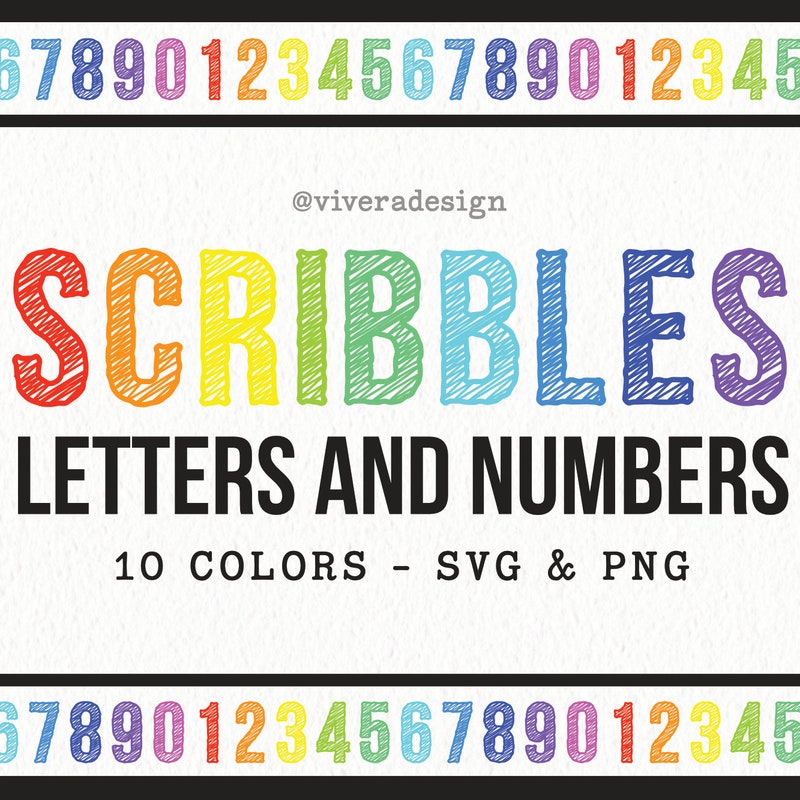 Scribble Fonts - Etsy