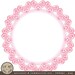 Digital Clip Art - Circle Frames - Pretty Pink Hearts - Etsy
