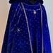 Custom Starry Night Cloak Golden Embroidery Velvet Cape Celestial ...