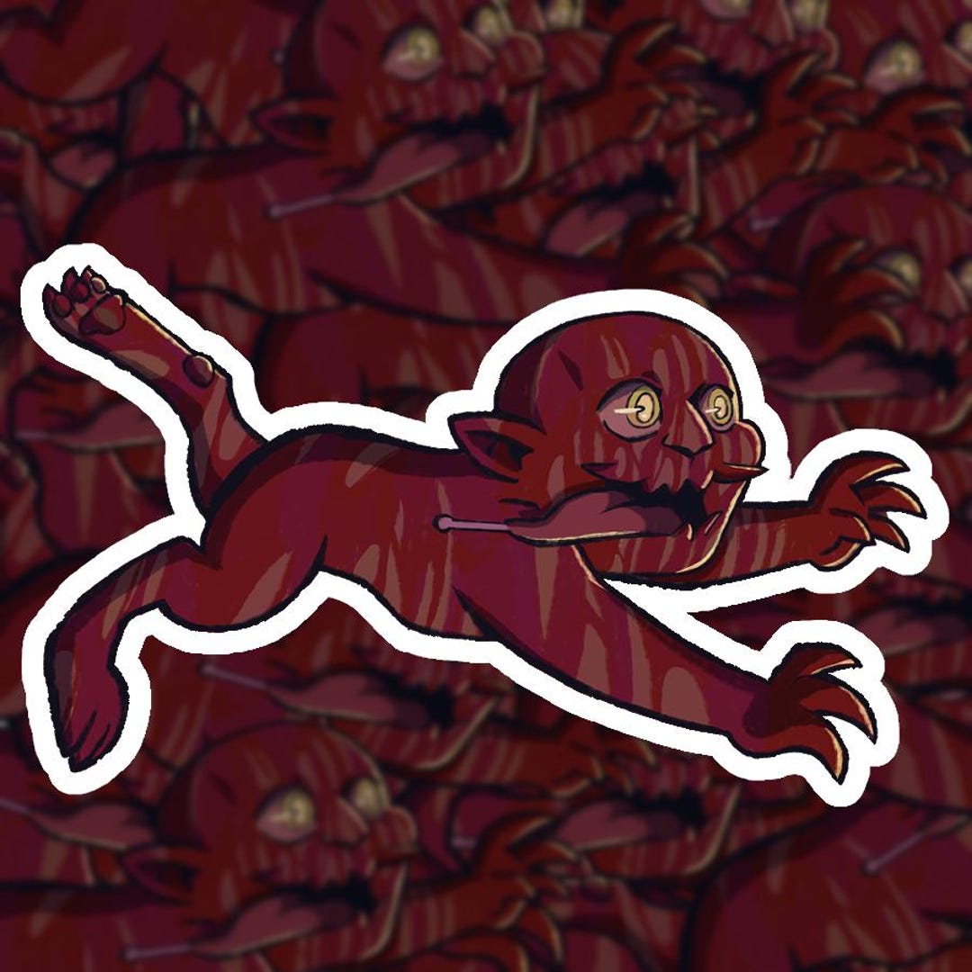 The Quarry Werewolf | 3" Vinyl Sticker - Etsy