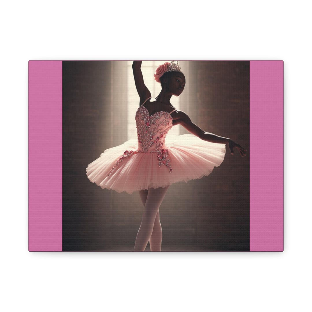 Ballet Dancer Canvas Art, Elegant Wall Decor, Ballerina Gift, Home ...