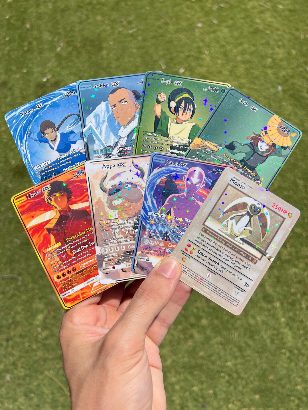 Avatar: the Last Airbender FULL PACK Pokémon Style Cards - Etsy