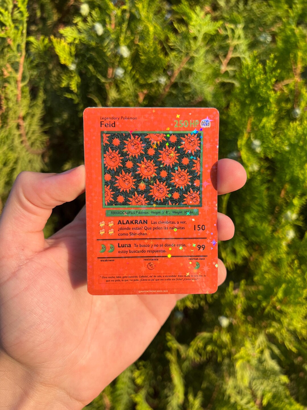 Feid FERXXOCALIPSIS Pokémon Style Card - Etsy