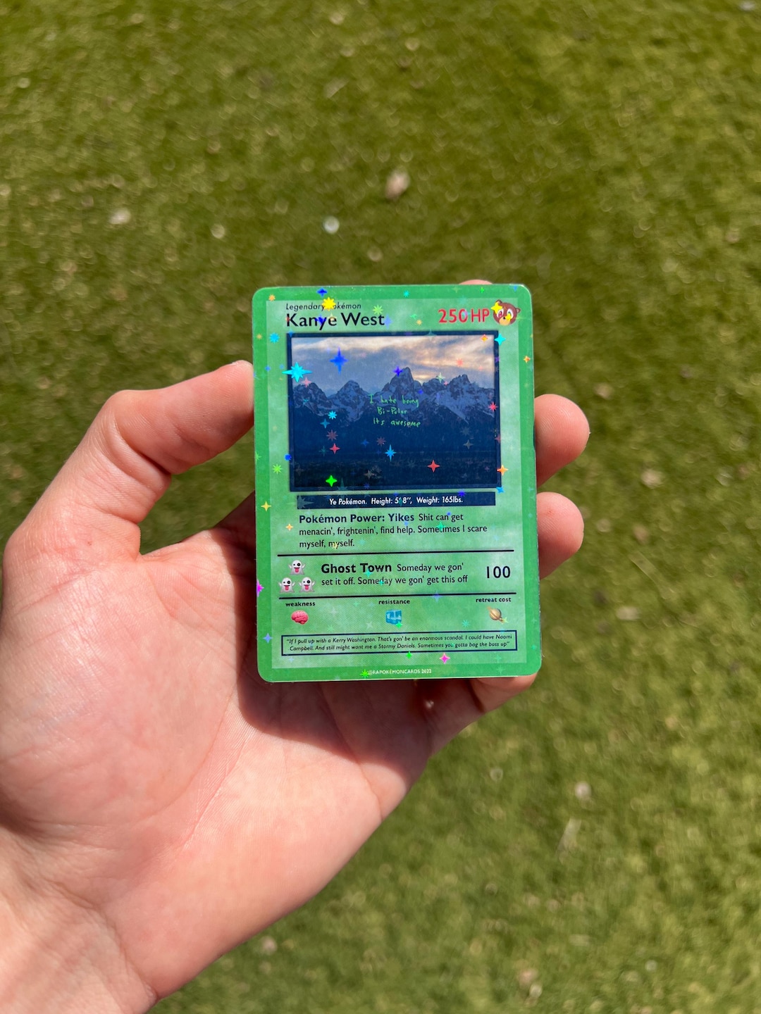 Kanye West Ye Pokémon Style Card OG - Etsy