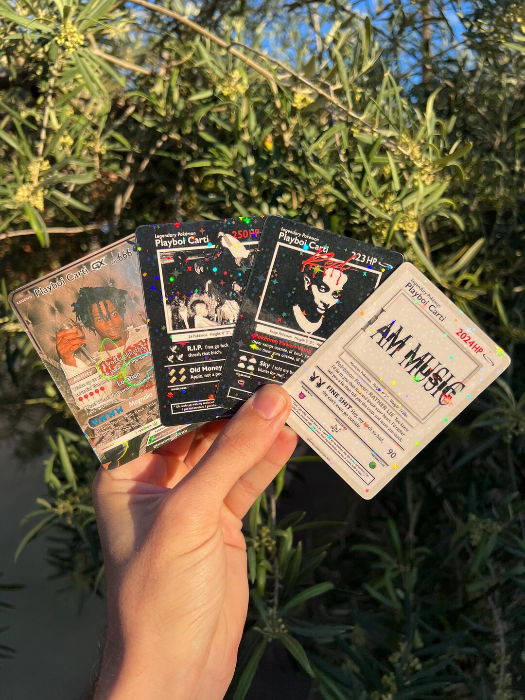 Playboic Pokémon Style Cards FULL PACK - Etsy