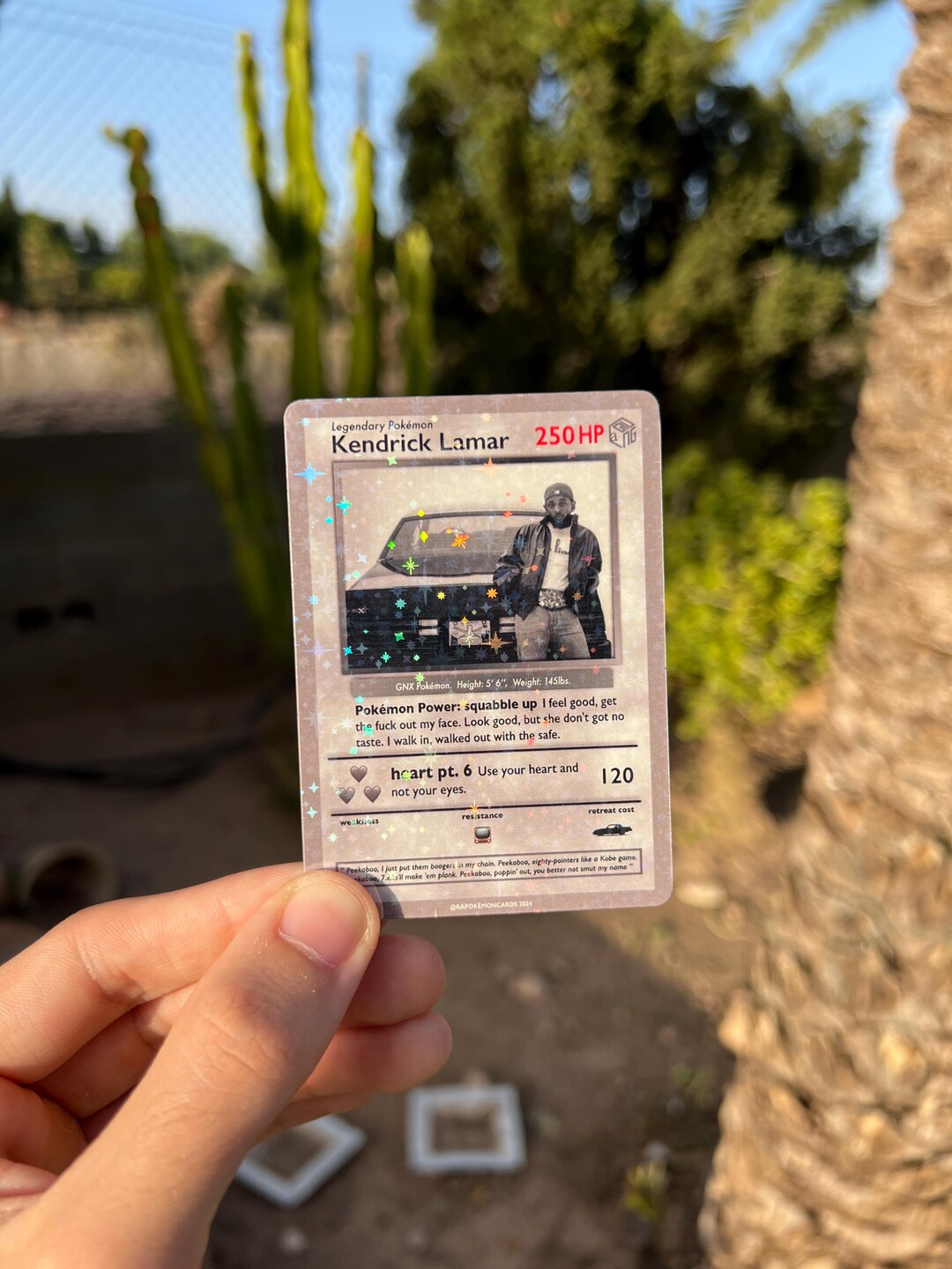 Kendrick Lamar KDOT GNX Pokémon Style Card OG - Etsy