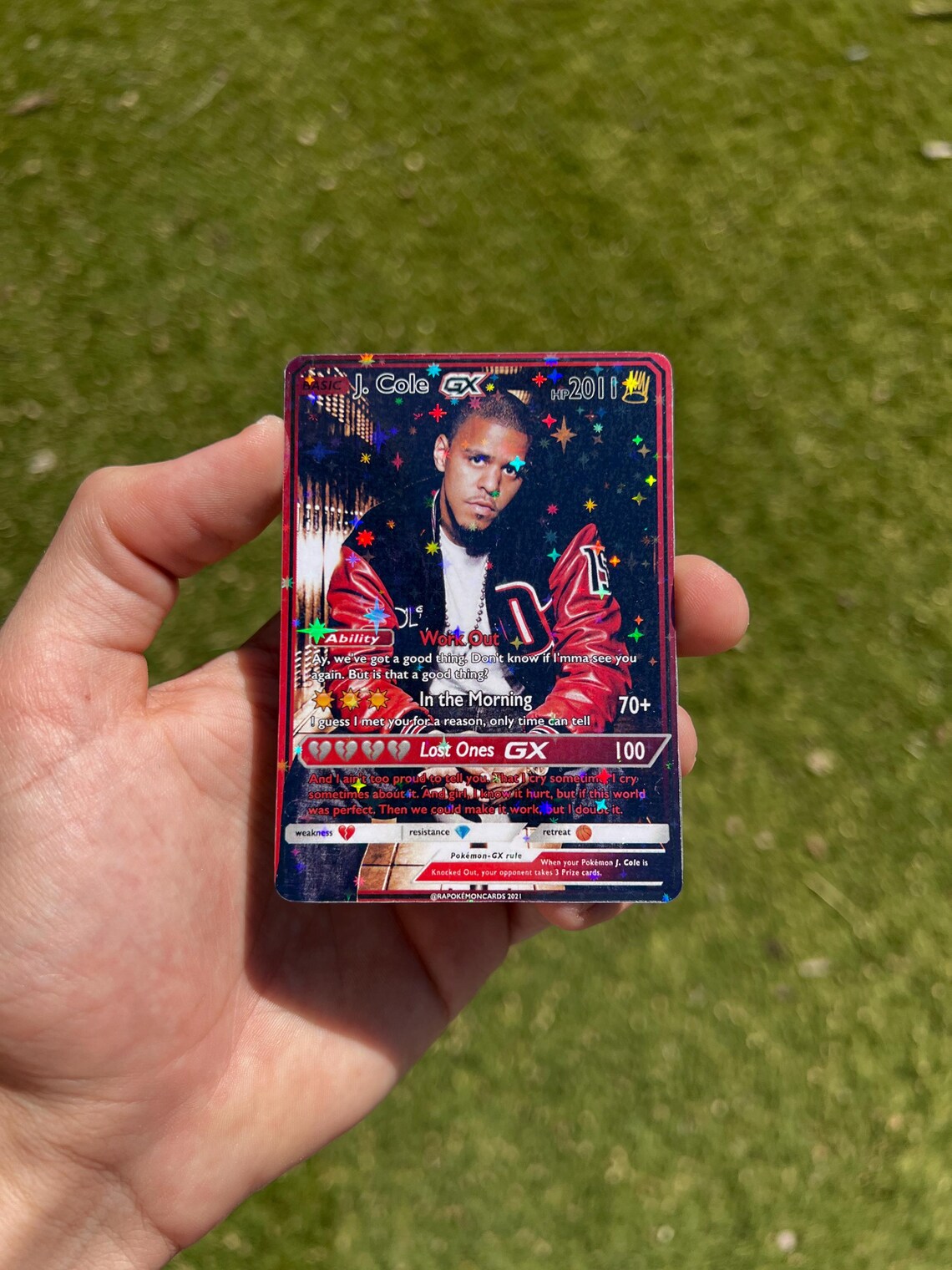 J Cole Pokémon Style Cards FULL PACK - Etsy