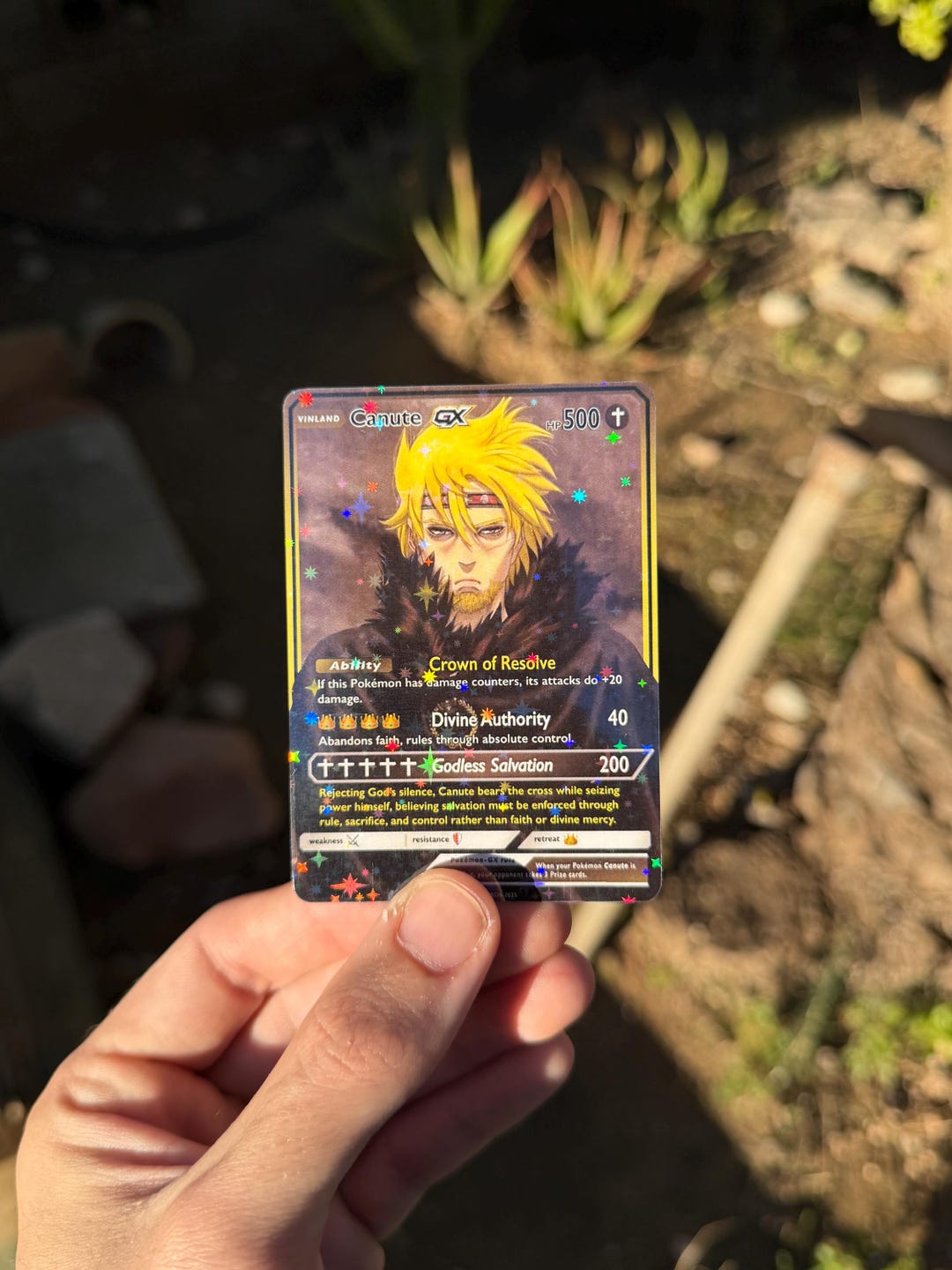 Canute Pokémon Style Card Inspired in Vinland Saga - Etsy