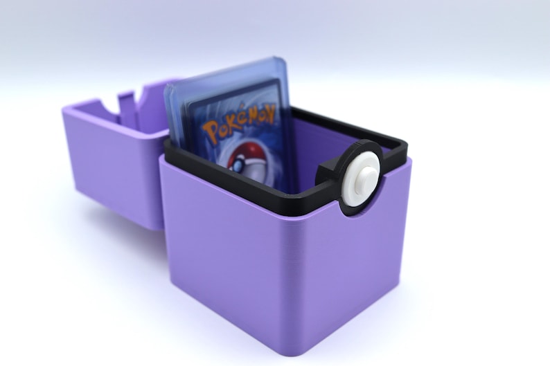 Gengar Top Loader Deck Box – Pokémon Card Holder | Fits Top Loader ...
