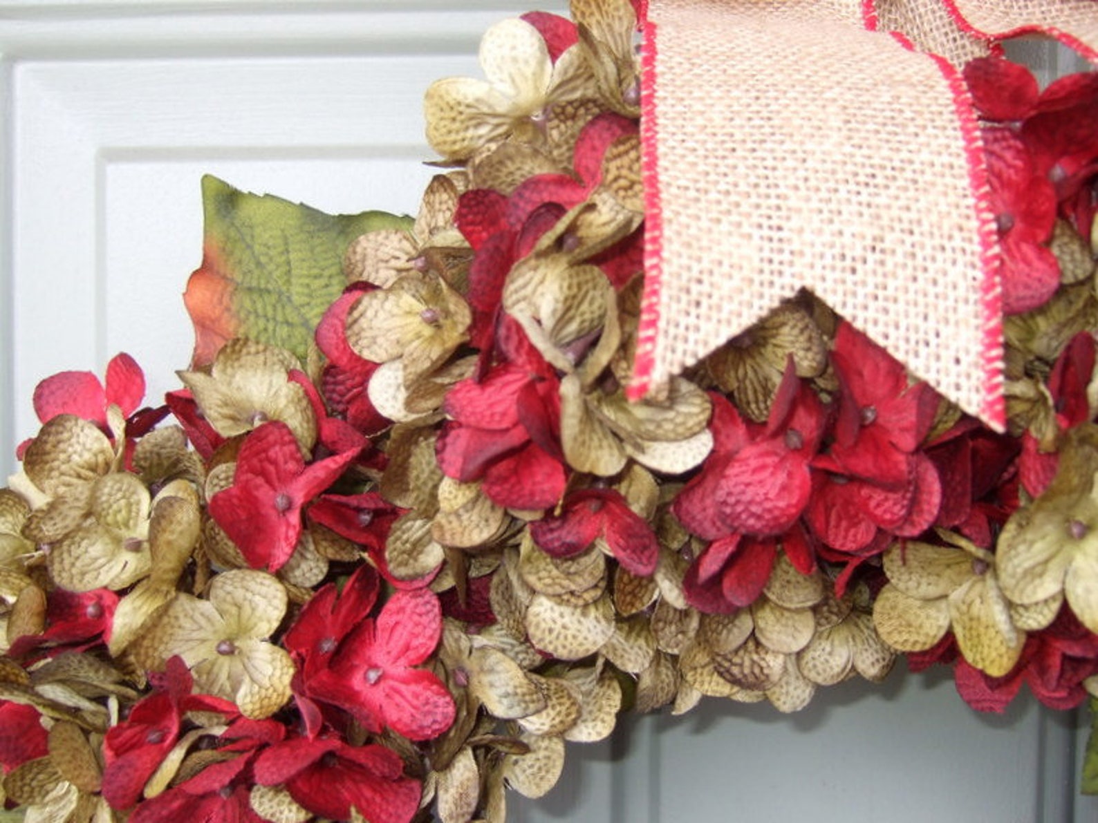 Christmas Hydrangea Wreath Wreath for Christmas Christmas - Etsy