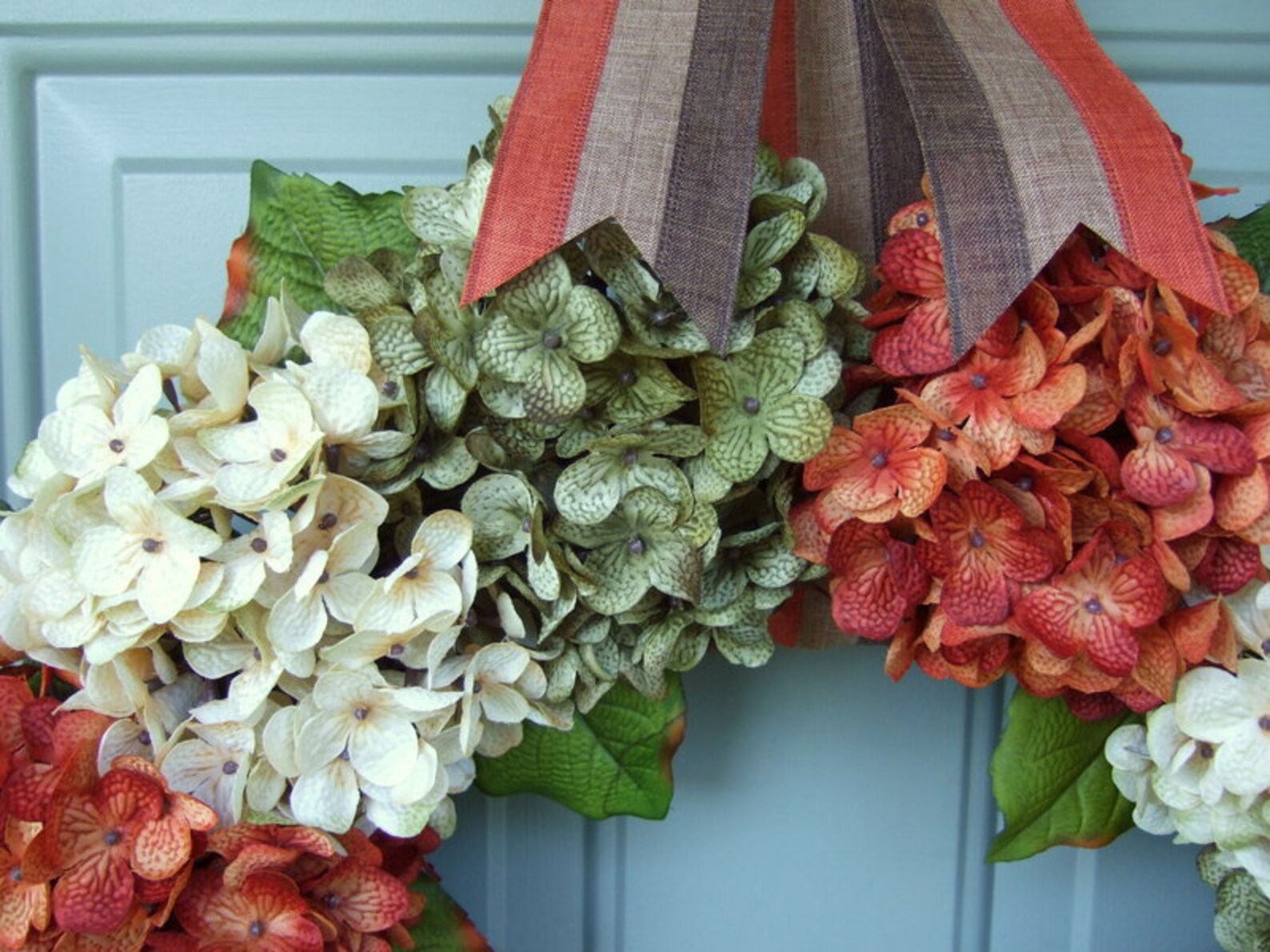 Fall Wreath XL Fall Hydrangea Wreath Fall Hydrangea Door - Etsy