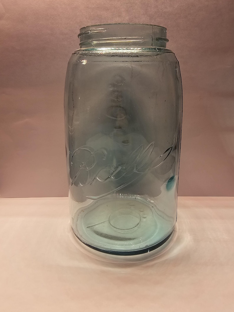 Vintage Ball Mason Jar Antique Glass Canning Jar - Collectable - Old ...
