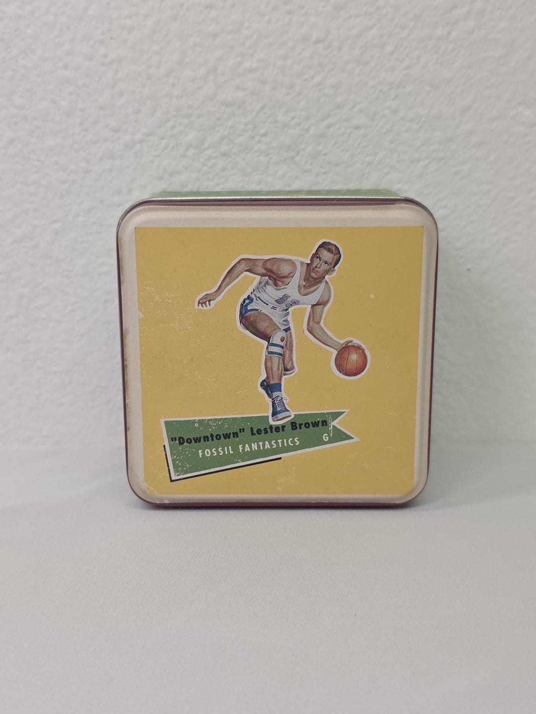 Collectible Vintage 2002 Fossil Fantastics Downtown Lester Brown Watch ...