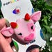 Strawberry Cow Popsocket - Etsy