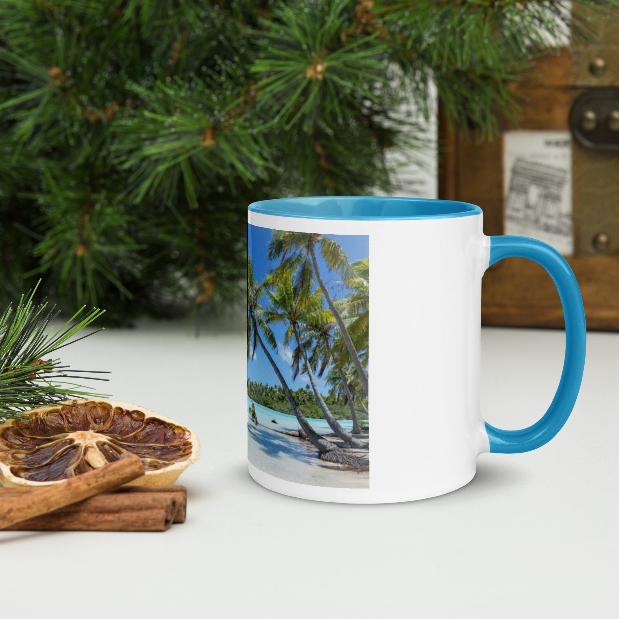 Beach Mug Series Tropical Island, Coffee Mug - Etsy