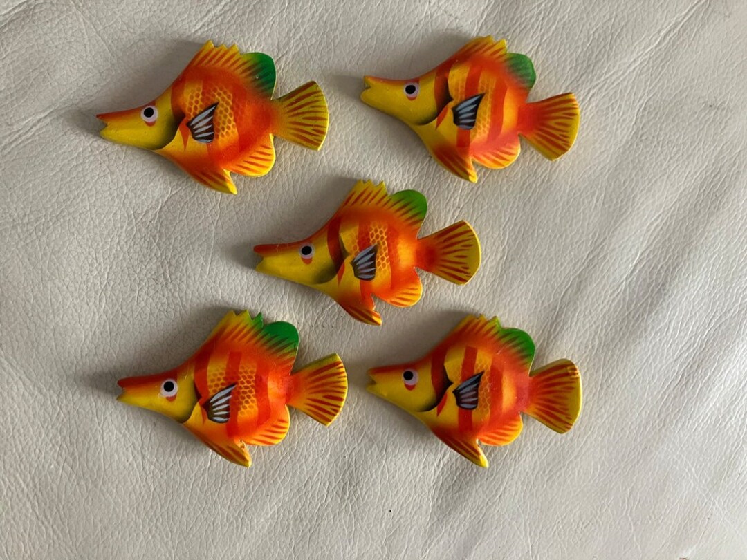 Fish/dolphin Magnets - Various Styles & Sizes - Etsy