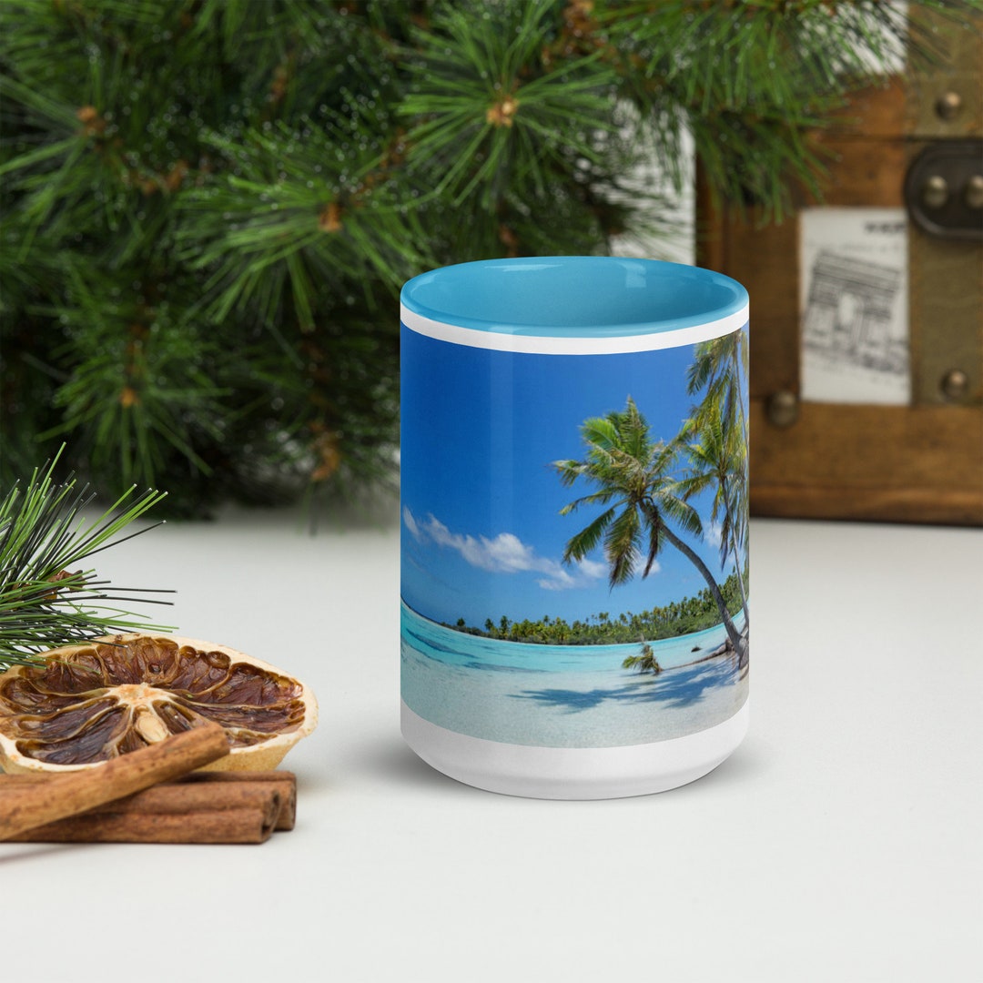 Beach Mug Series Tropical Island, Coffee Mug - Etsy