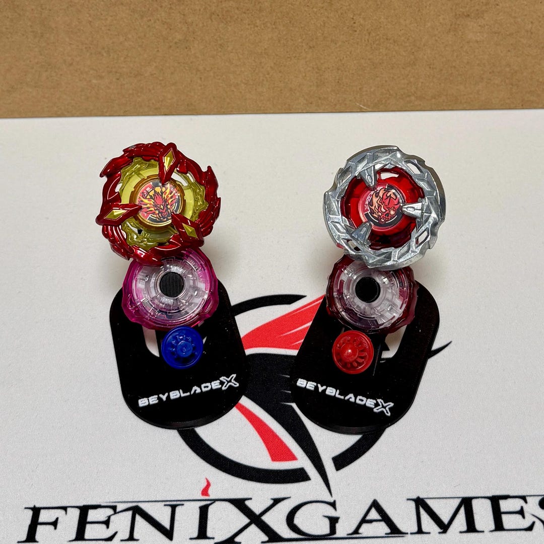 Beyblade X Display Stand Unfolded - Etsy