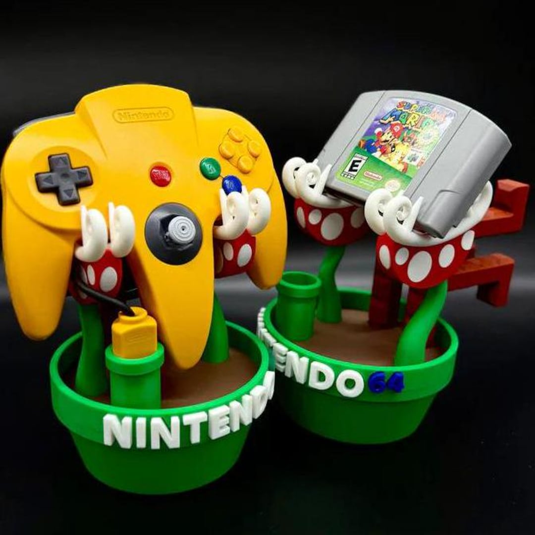 Mario Themed N64 Controller Stand - Etsy