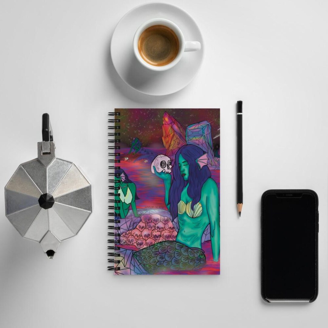 Beware the Waters Spiral Notebook - Etsy
