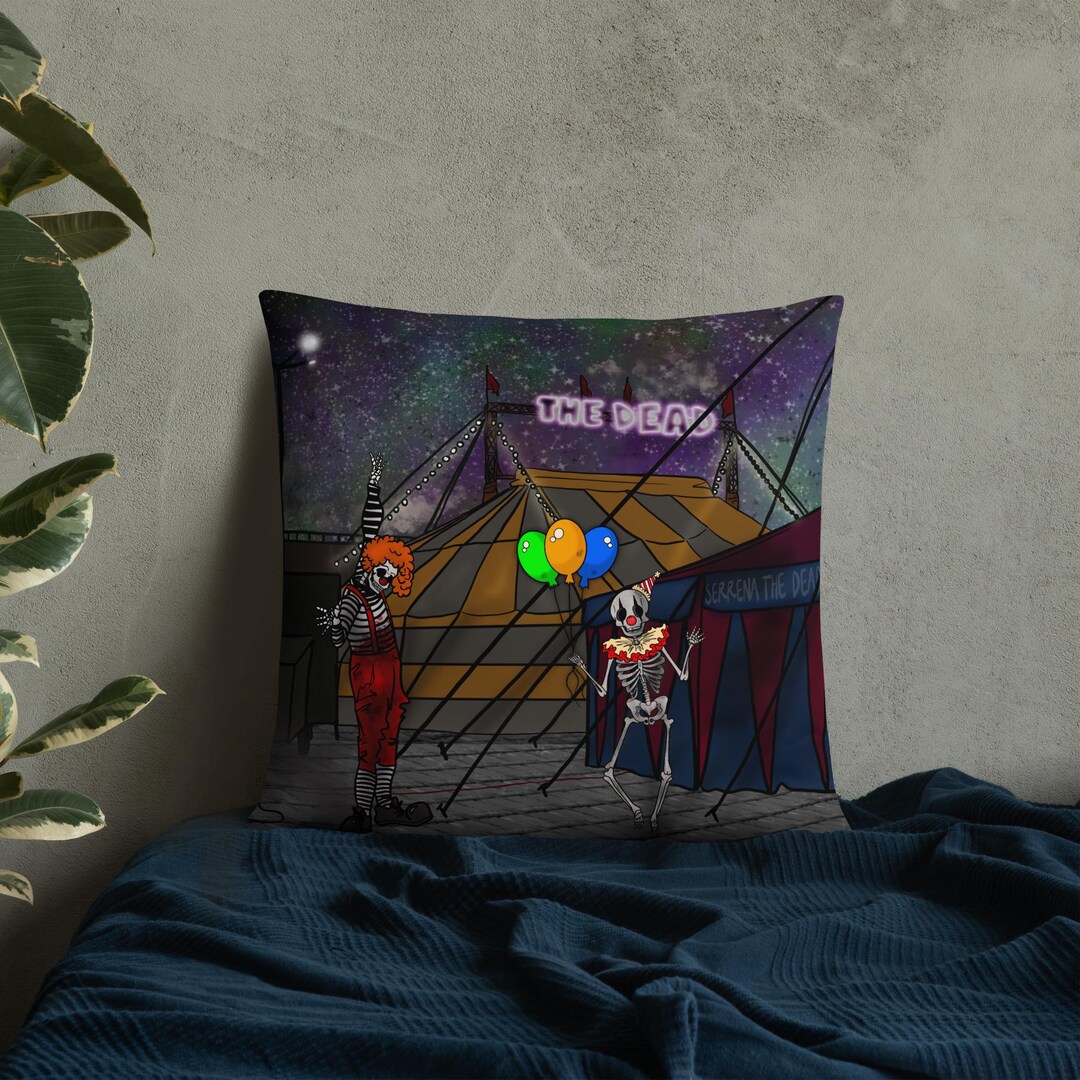 The Dead Circus Basic Pillow - Etsy