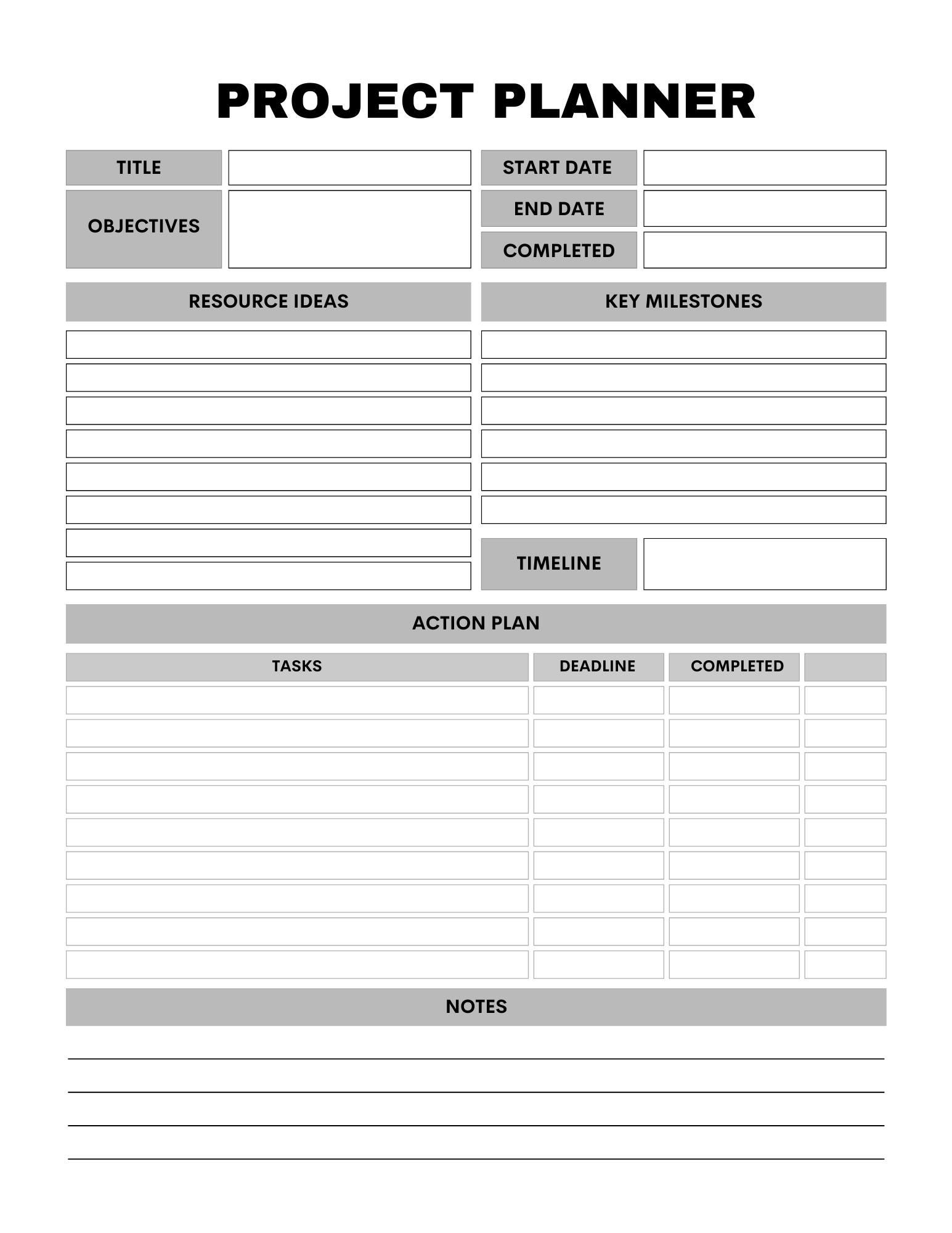 Office Tasks Planner, Printable Work Organizer, Task Tracker ...