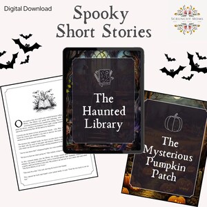 Halloween Party Bundle - Trivia Game / Escape Room / 6 Spooky Short ...