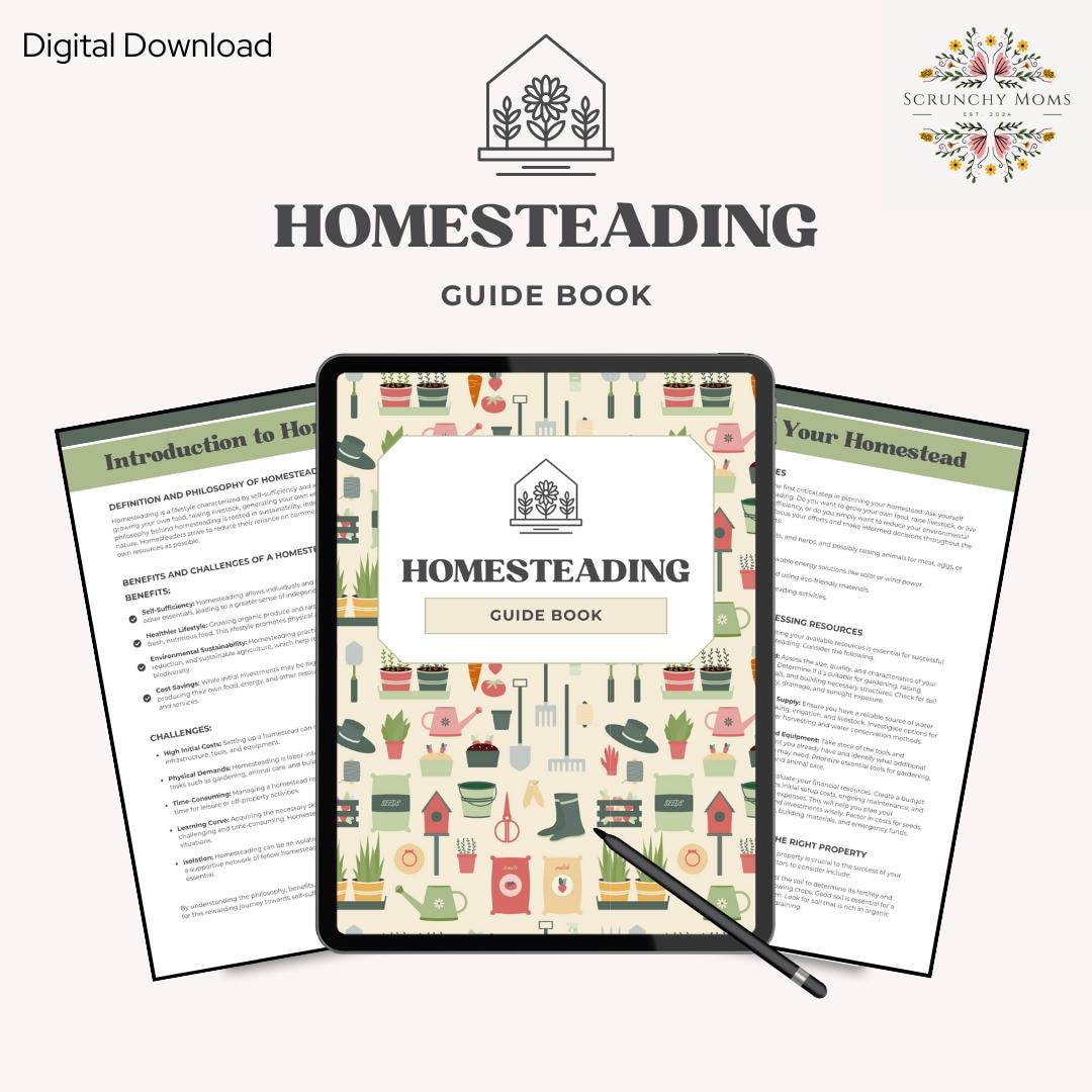 Homesteading Guide Book - Digital - Etsy