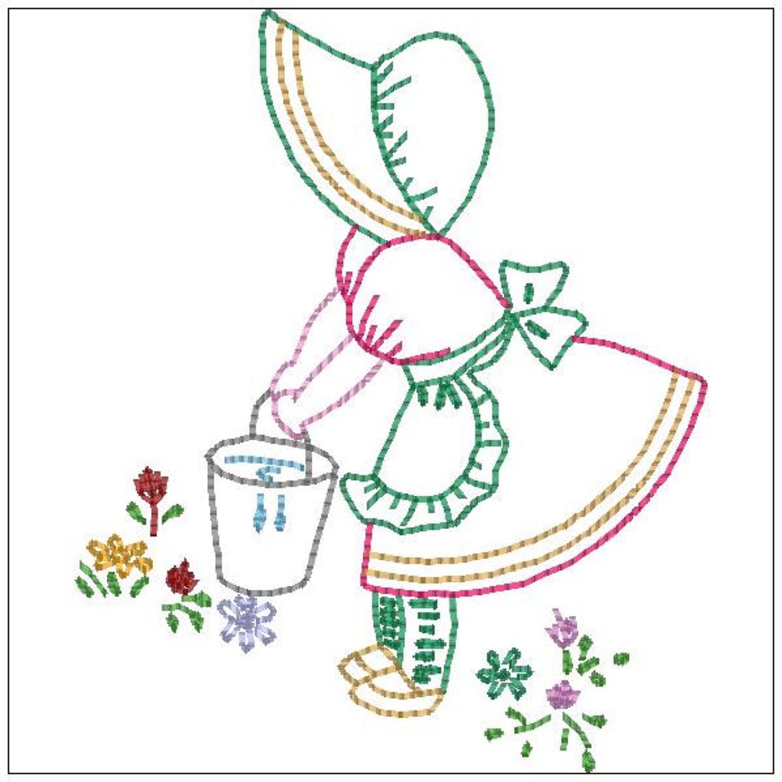 Vintage Embroidery Designs 8 Sets 6 X 6 in Vp3 Format - Etsy