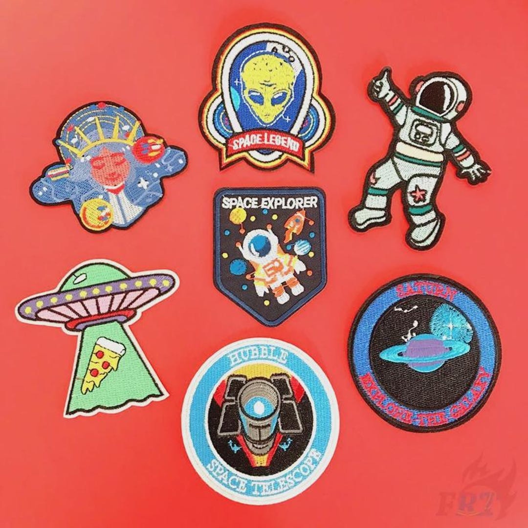 Space Explorer Patch | UFO Patch | Iron on Patch | Embroidered Patch ...