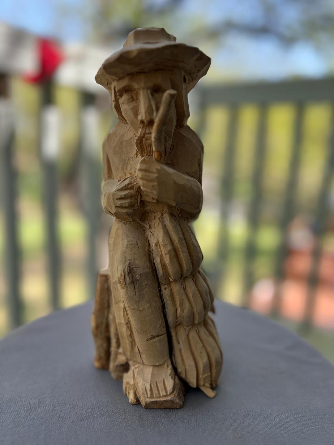 Hand-carved Tree Root Wooden Sculpture Figure of Man - Etsy