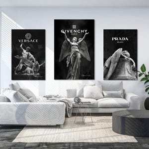 Versace Statue Wall Art – Greek Mythology Meets Fashion | Luxury ...