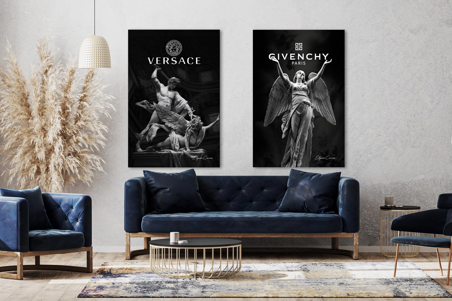 Versace Statue Wall Art – Greek Mythology Meets Fashion | Luxury ...