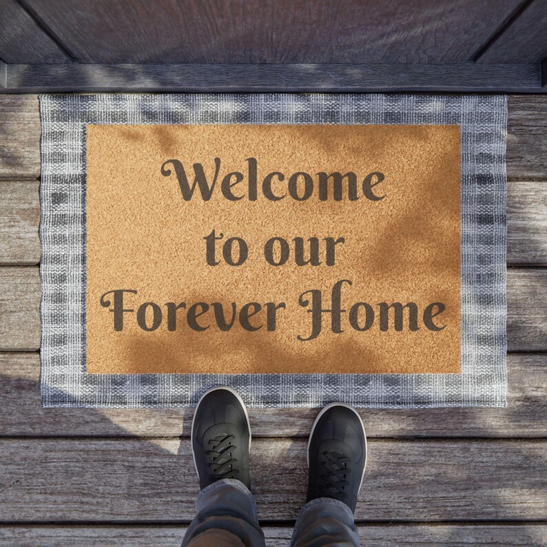 Modern Doormat - Welcome Mat, Entryway Decor, Home Entrance Rug, Unique ...
