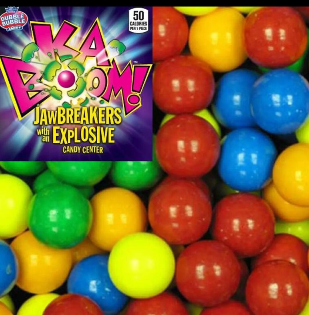 Kaboom Jawbreakers Candy - Etsy