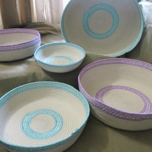Rope Bowls - Etsy