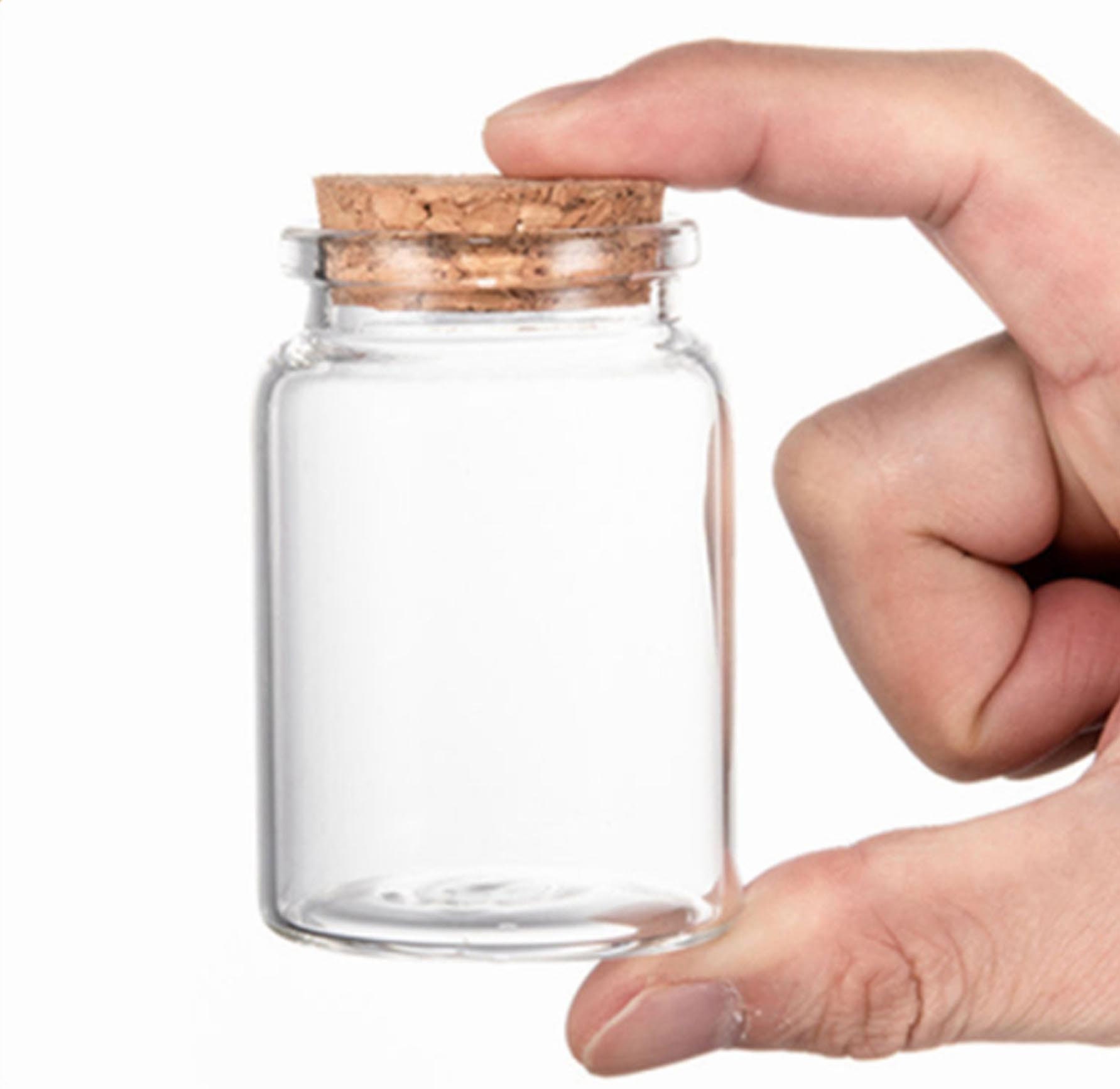 Small Jar With Cork - Etsy