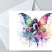 Fairy Greeting Cards Fae Note Cards, Single or Bulk Pack of 10 - Etsy