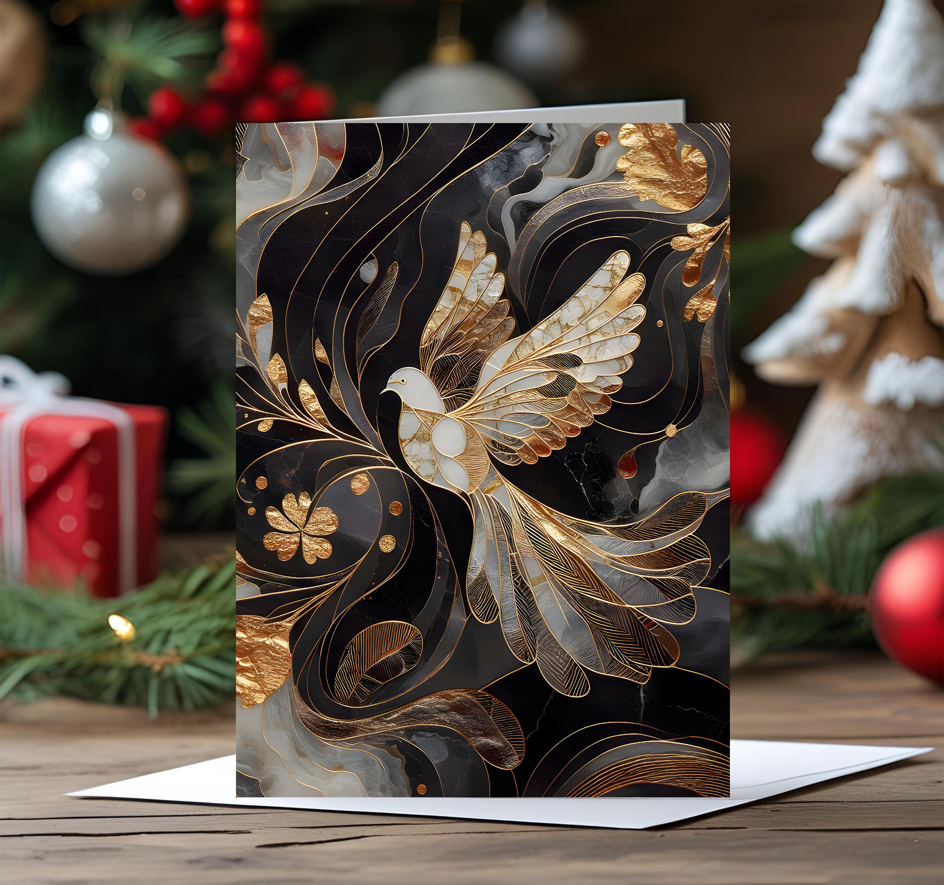 Dove of Peace - Christmas Card - Single or Bulk Pack of Christmas ...